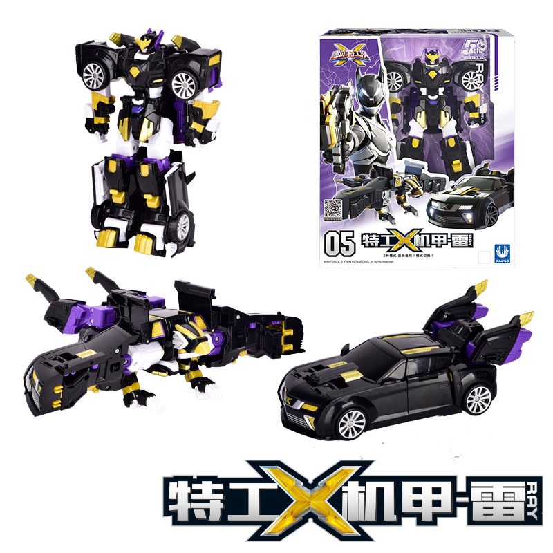 Newest Mini Force 2 Super Dino Power Transformation Robot Toys Action ...
