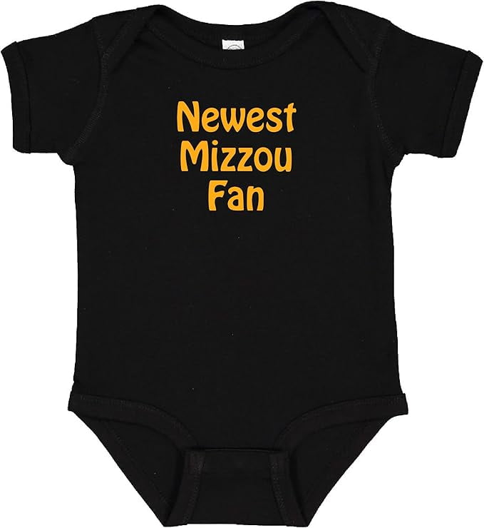Newest Mizzou Fan Cute Baby Boy Outfit Bodysuit (Newborn) - Walmart.com