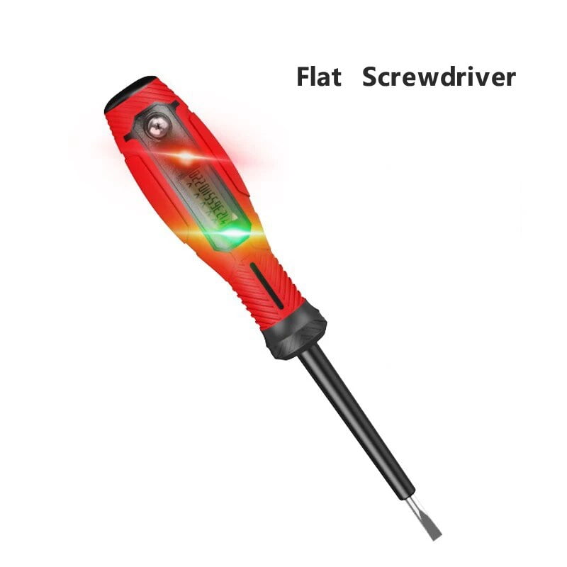 Newest Non-Contact Screwdriver Voltage Tester Pen 12-220V LCD Display ...