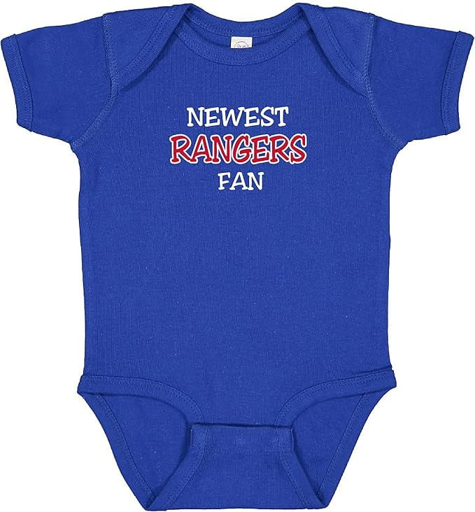 Newest Rangers Fan Cute Baby Boy Outfit Hockey / Baseball Bodysuit ...
