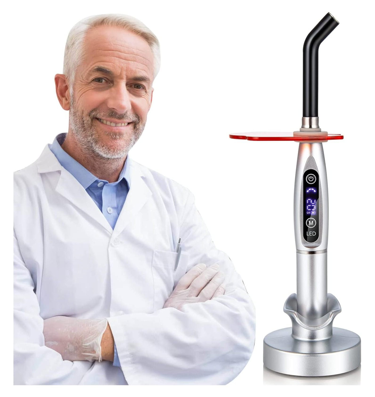 Newest Rechargeable Kits for Led Curing Lighting Light Lamp Dental ...