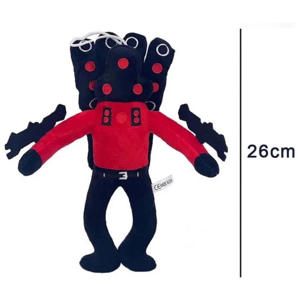 Newest Skibidi Toilet Clockman Titan TV Man Speakerman Plush Toys ...