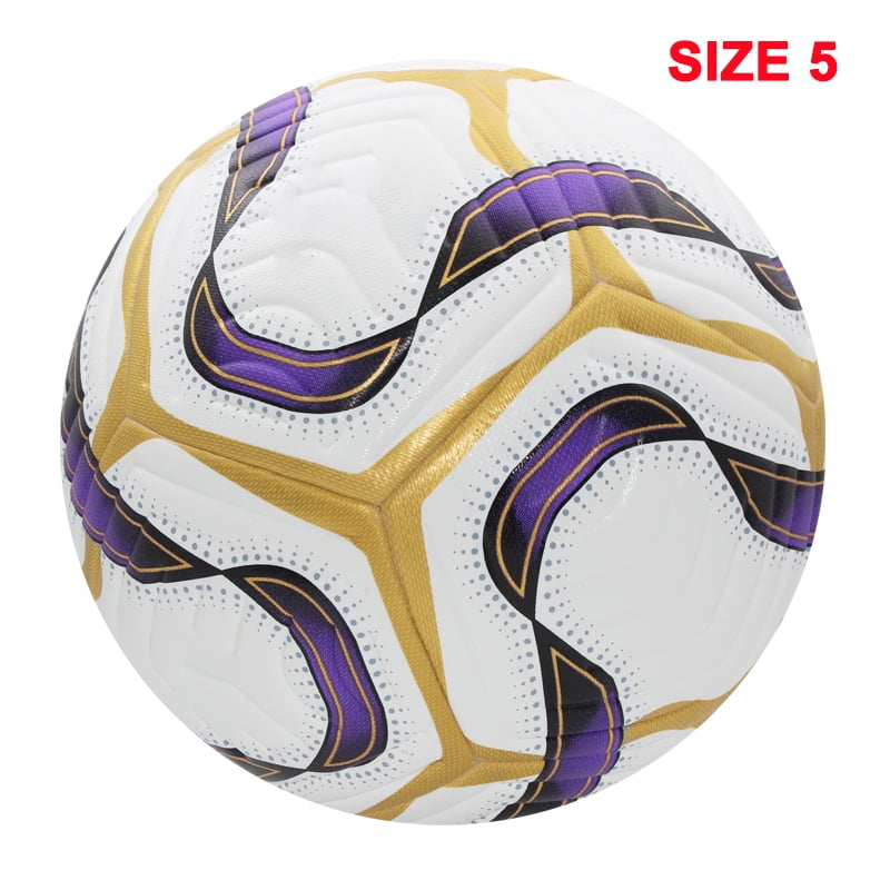 Newest Soccer Balls Standard Size 5 PU Material High Quality Outdoor Official Match Game ...