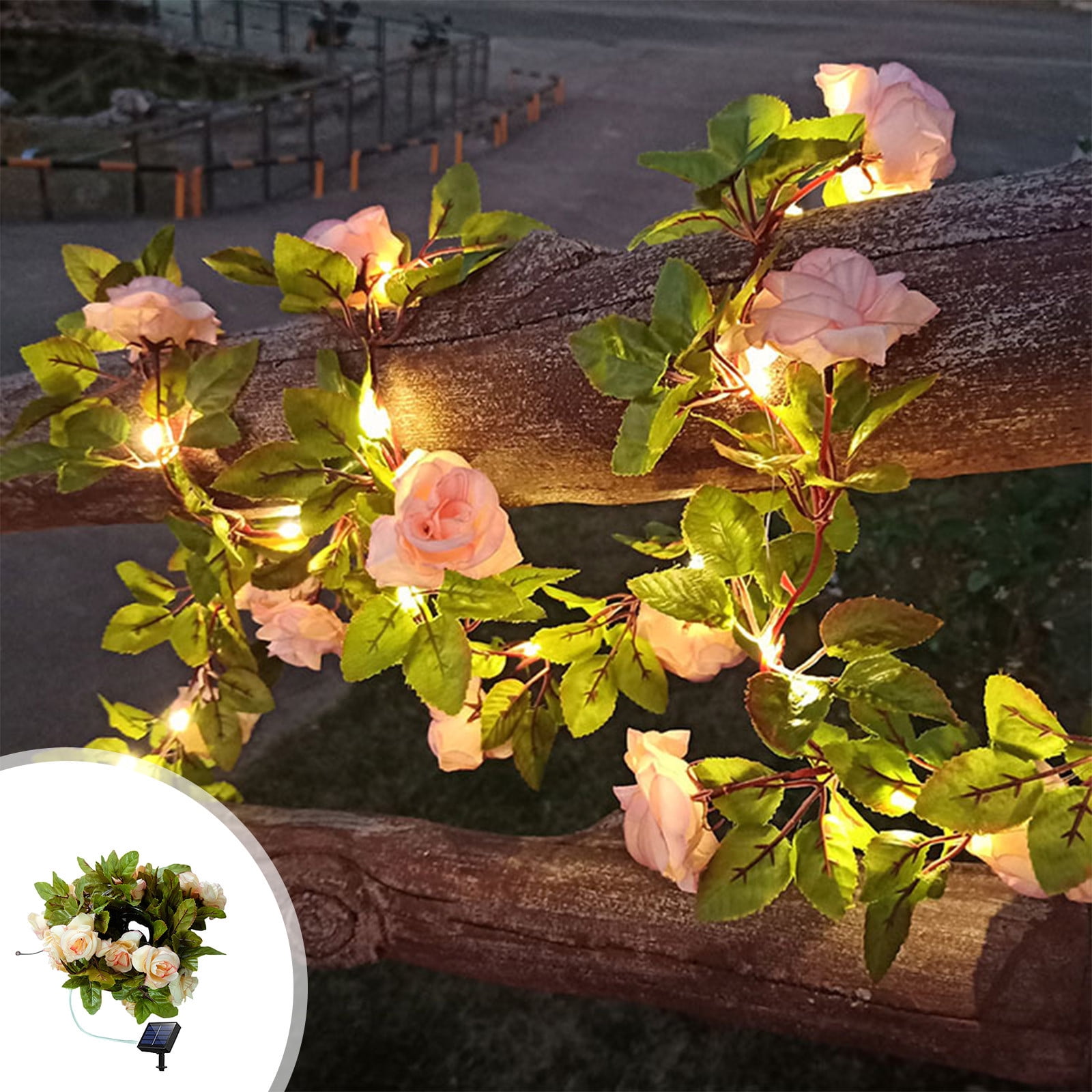 Newest Solar Garden Lights Outdoor Decor Brighter More Realistic Color ...