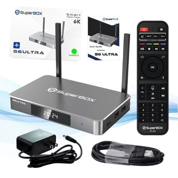 SuperBox S6 Pro|2025 Fully Upgraded|6K Ultra HD|Parental Control Time ...