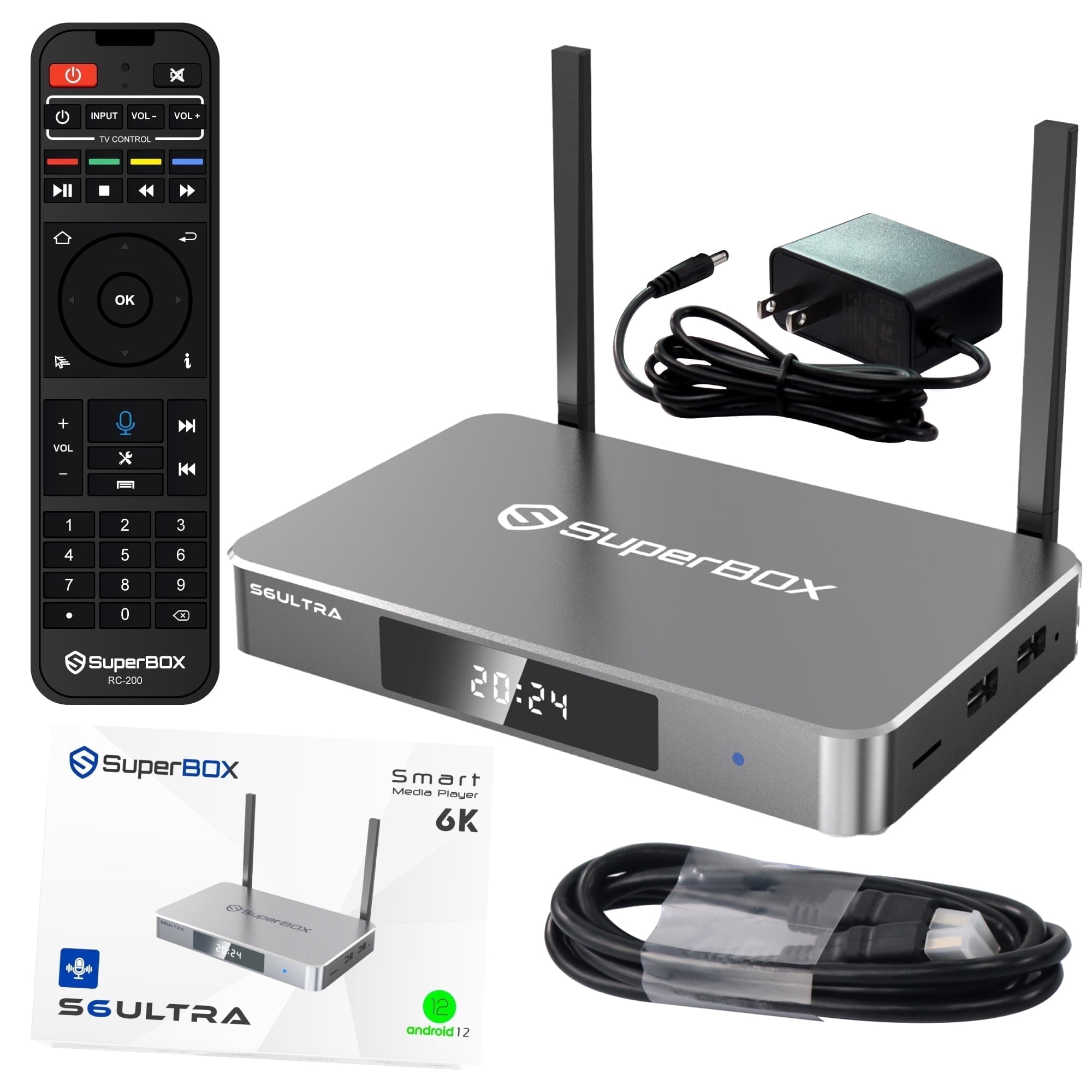 Newest Super Box S6 Ultra 2024-2025 Fully, 4G RAM+128G ROM Superbox ...
