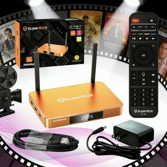 Newest SuperBox S7 Prime 2026 Fully Loaded, 4GB RAM+128GB ROM, Super ...