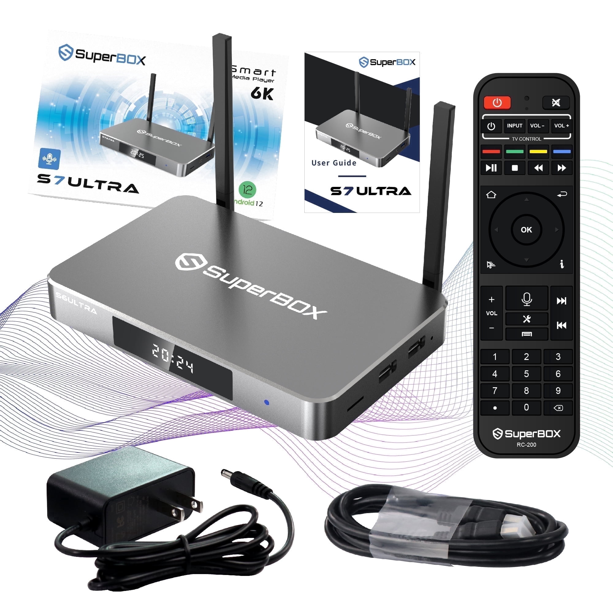 Newest SuperBox S7 Ultra 2026 Fully Loaded, 4G RAM+128G ROM Super Box ...