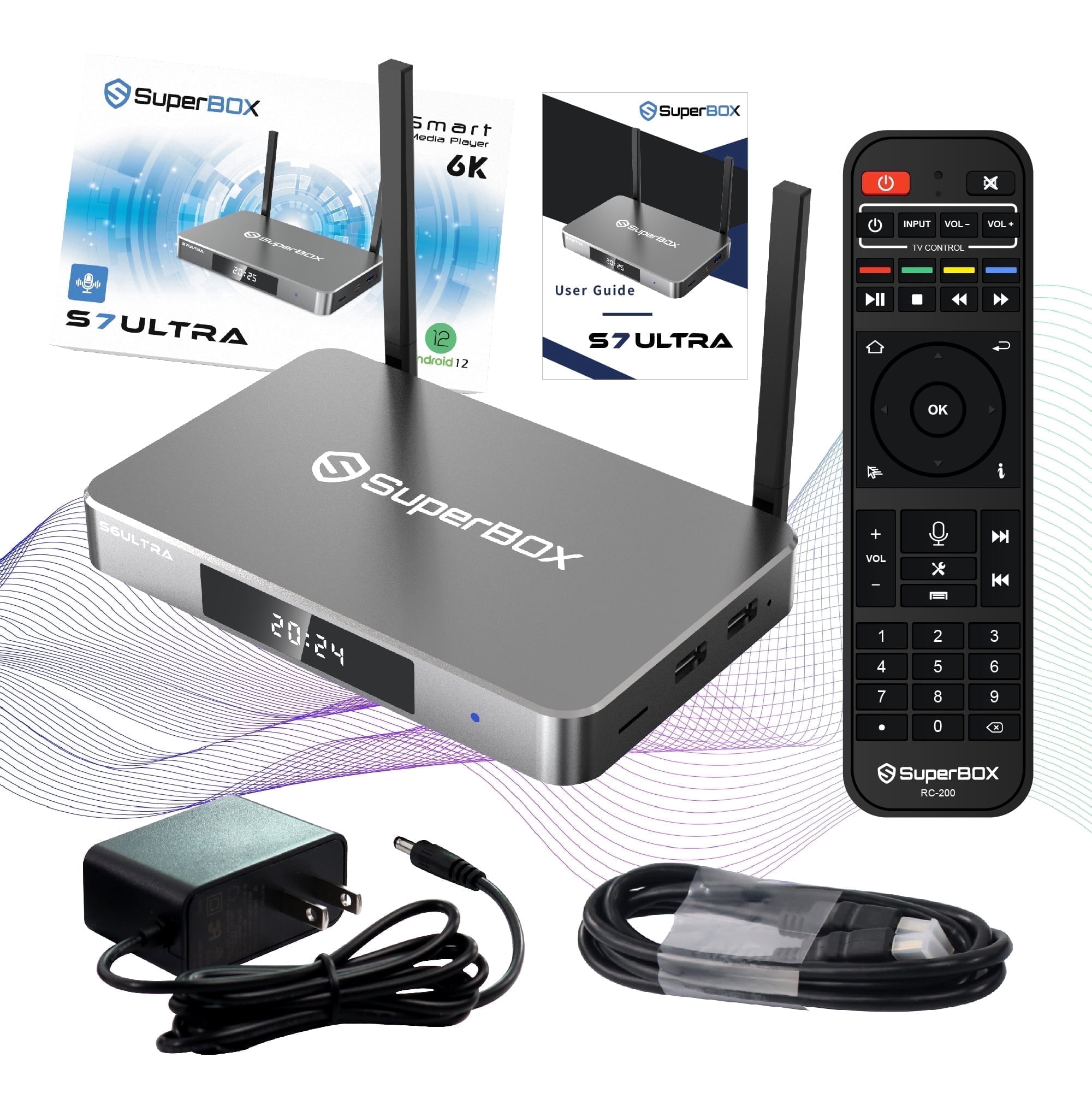 Newest SuperBox S7 Ultra 2026 Fully Loaded, 4G RAM+128G ROM Super Box ...