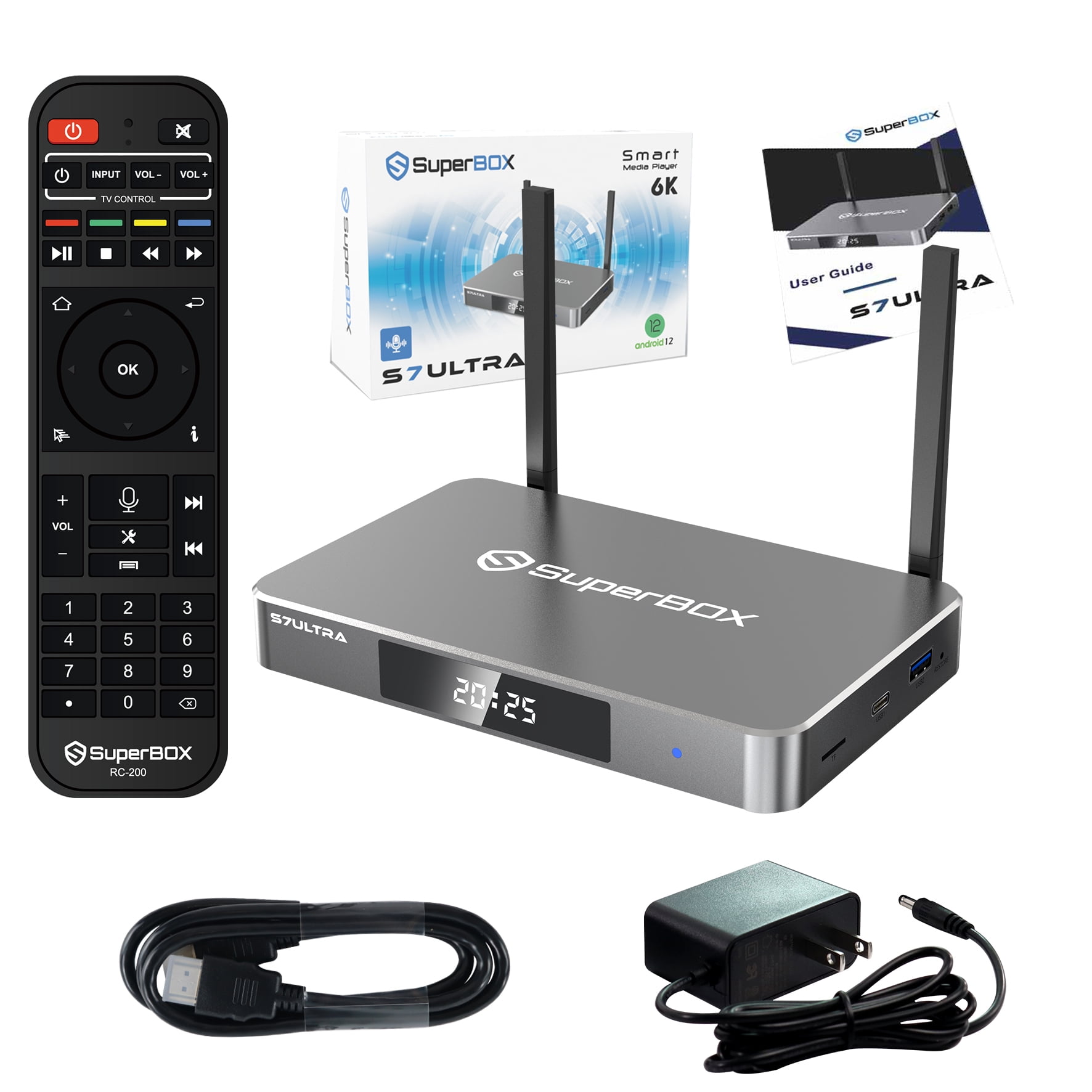 Newest SuperBox S7Ultra Fully Loaded,2026 Newest Pack,4G+128G Powerful ...