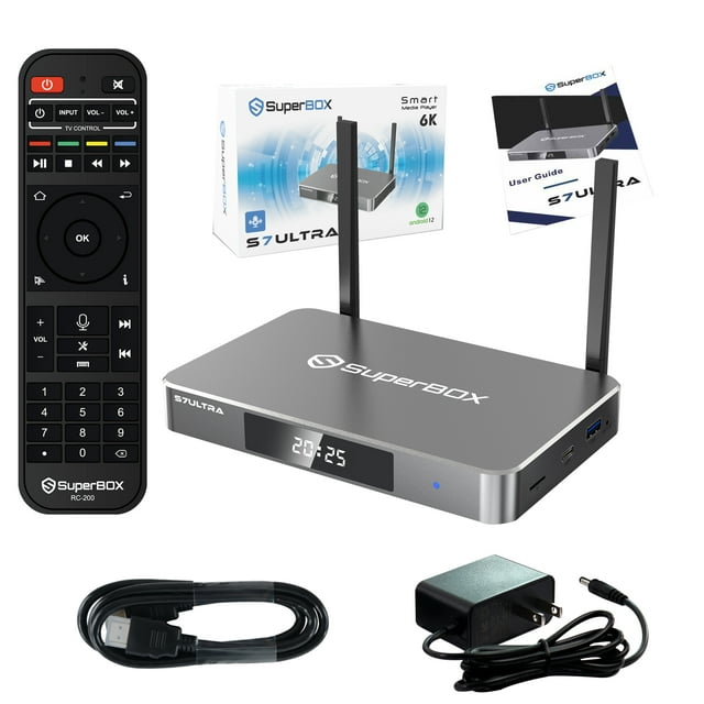 Newest SuperBox S7Ultra Fully Loaded,2026 Newest Pack,4G+128G Powerful ...