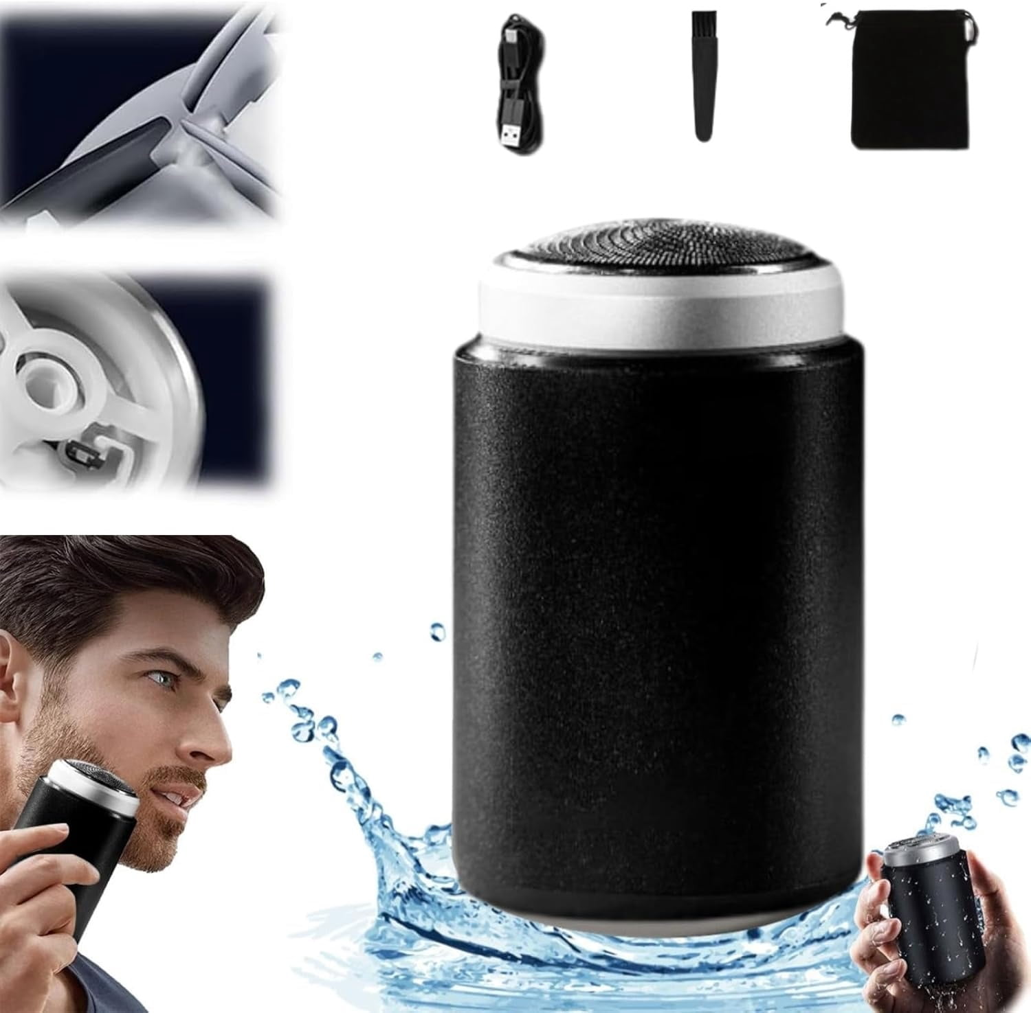 Newest Unisex Mini Portable Electric Shaver, Enspiracle Mini Shaver ...