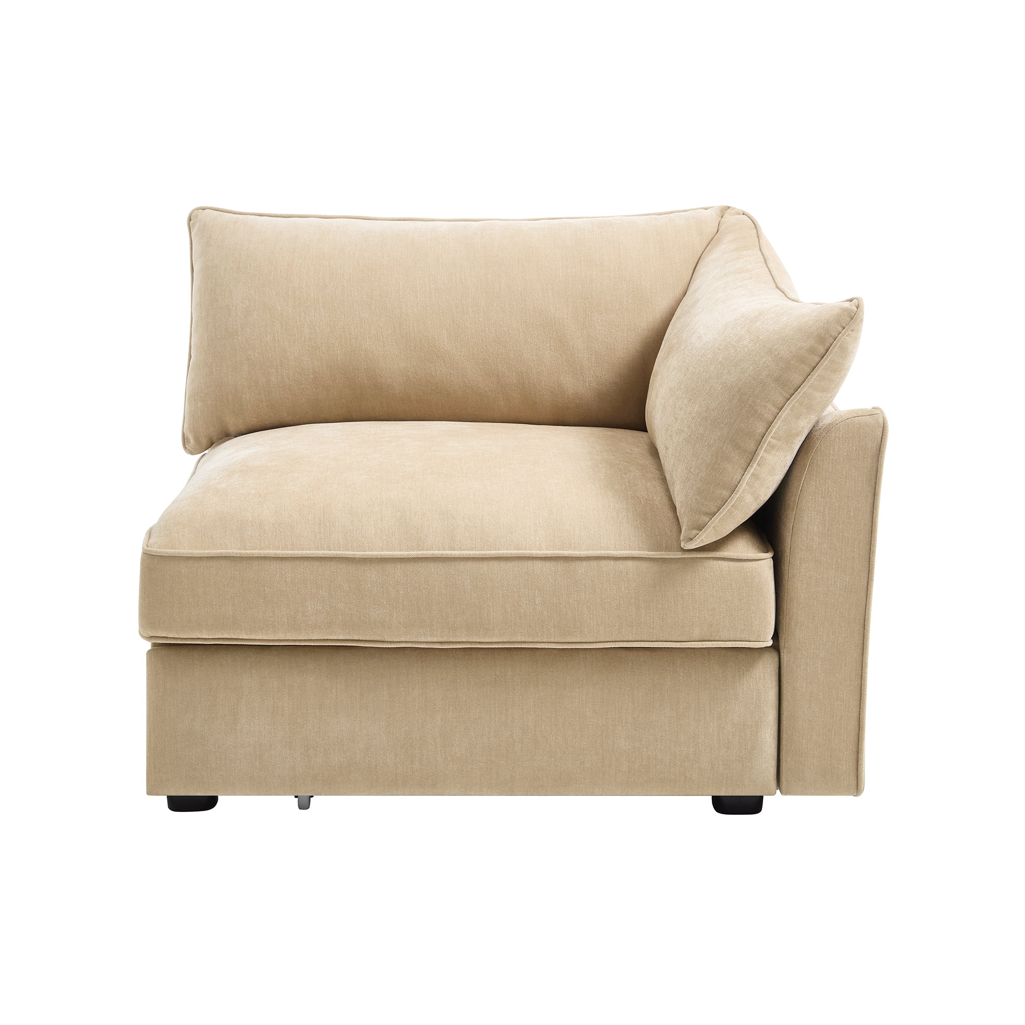 Newest Wheat Chenille Storage Sofa, Velvet Single Seater,Hidden Storage ...