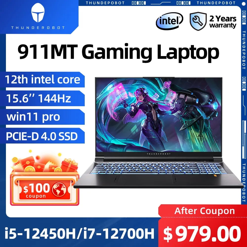 Newest i7-12700H RTX3060 Gaming Laptop 911MT RTX3050 15.6" 144Hz i5 ...