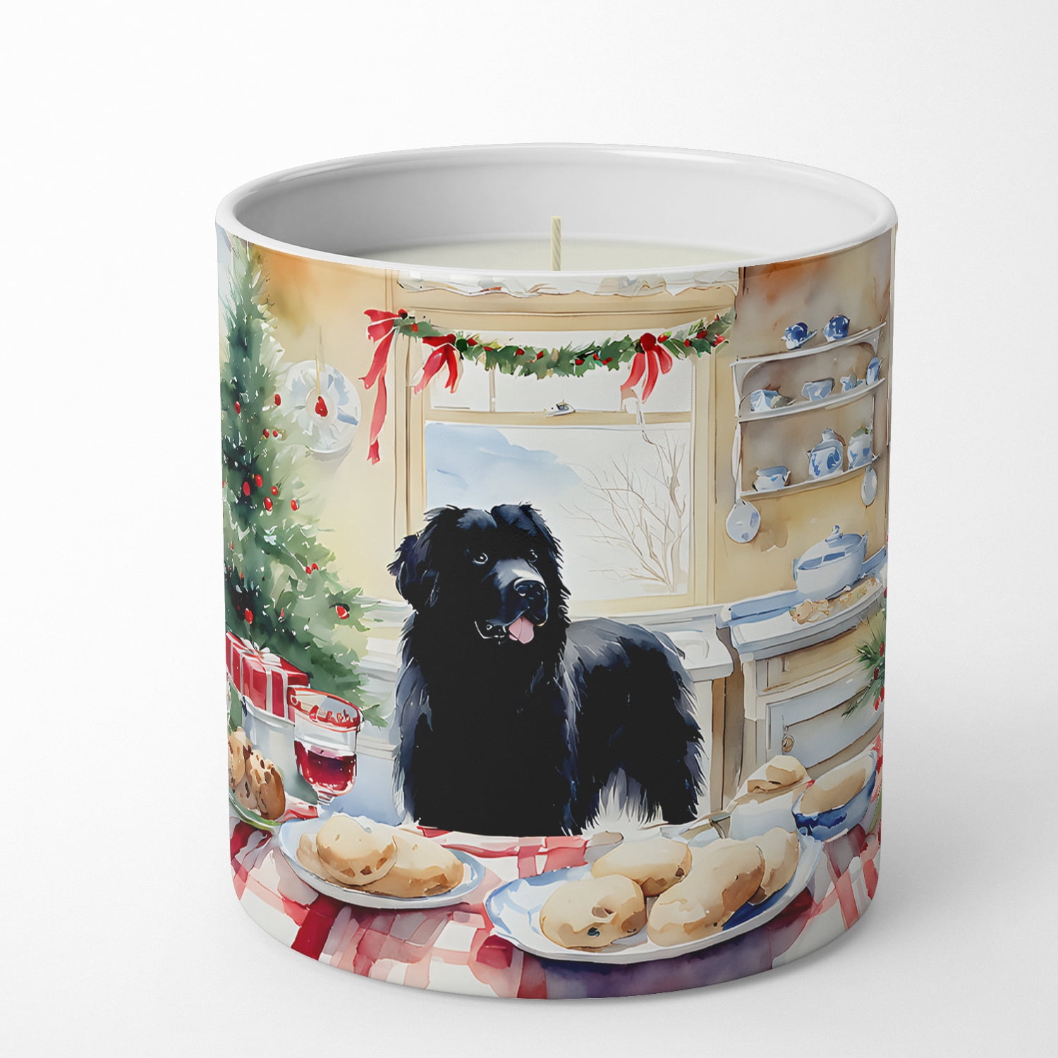 Newfoundland Christmas Cookies Decorative Soy Candle 3.25 in x 3.75 in ...