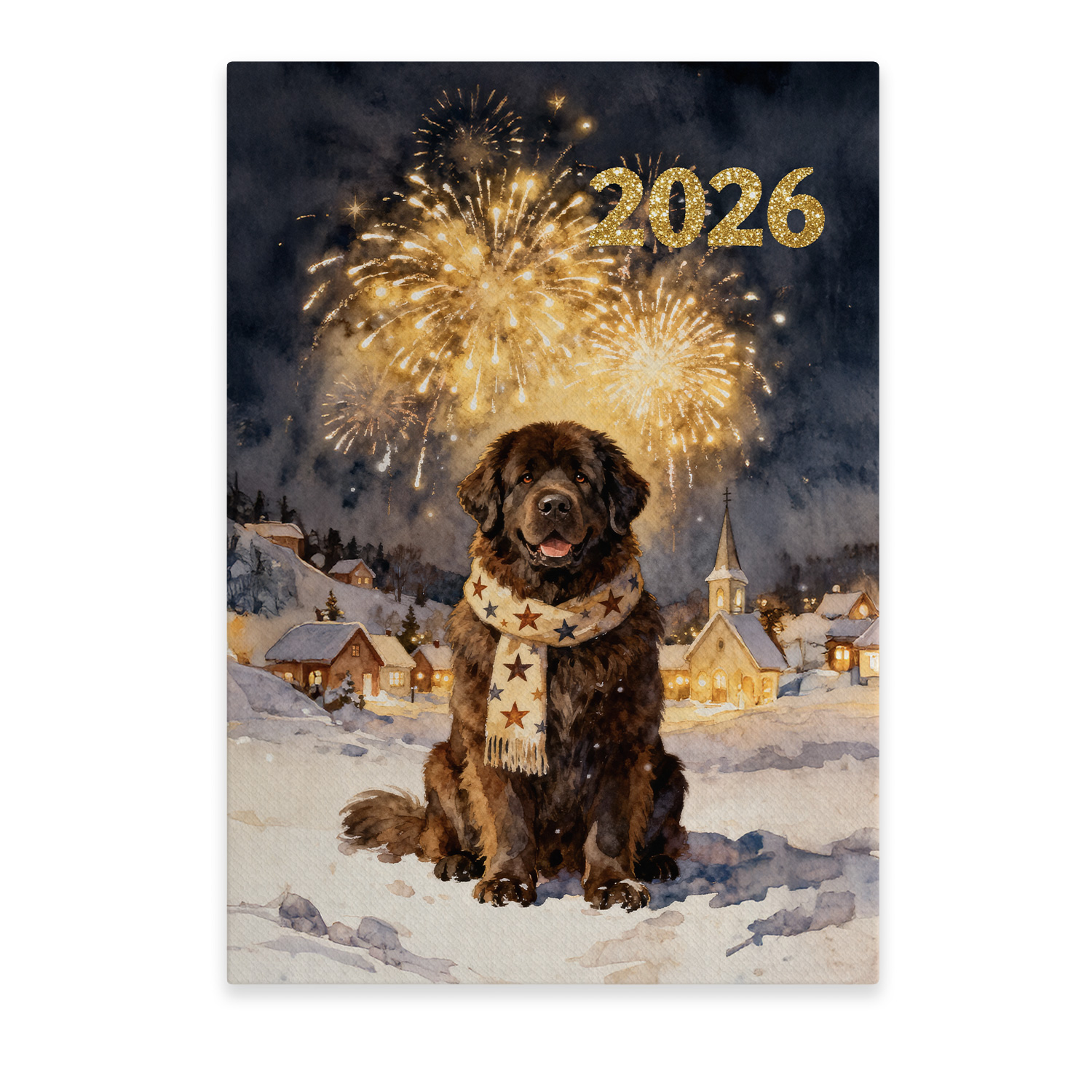 Newfoundland Happy New Year 2026 with Fireworks on New Year's Eve ...
