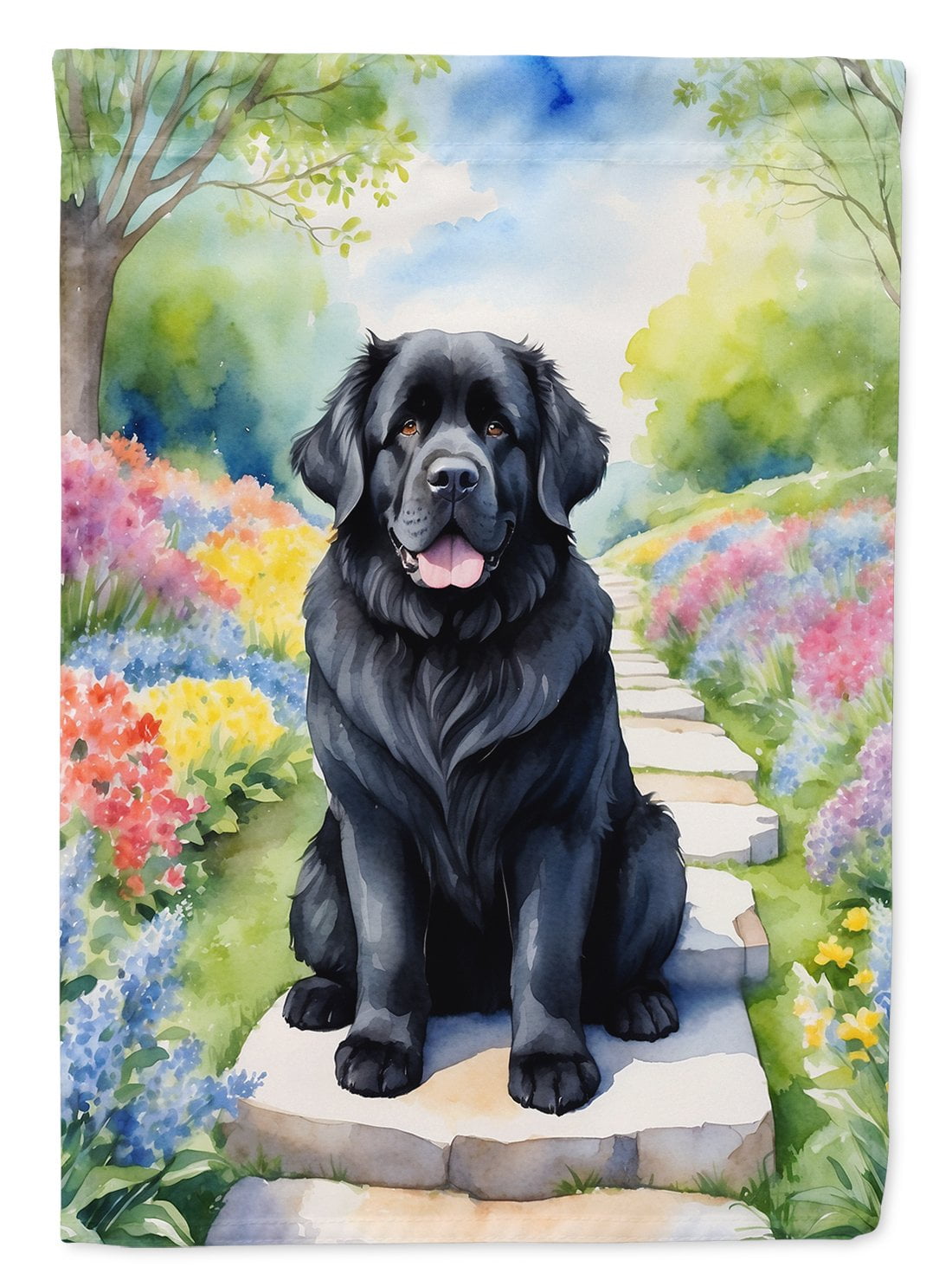 Newfoundland Spring Path House Flag 28 in x 40 in - Walmart.com