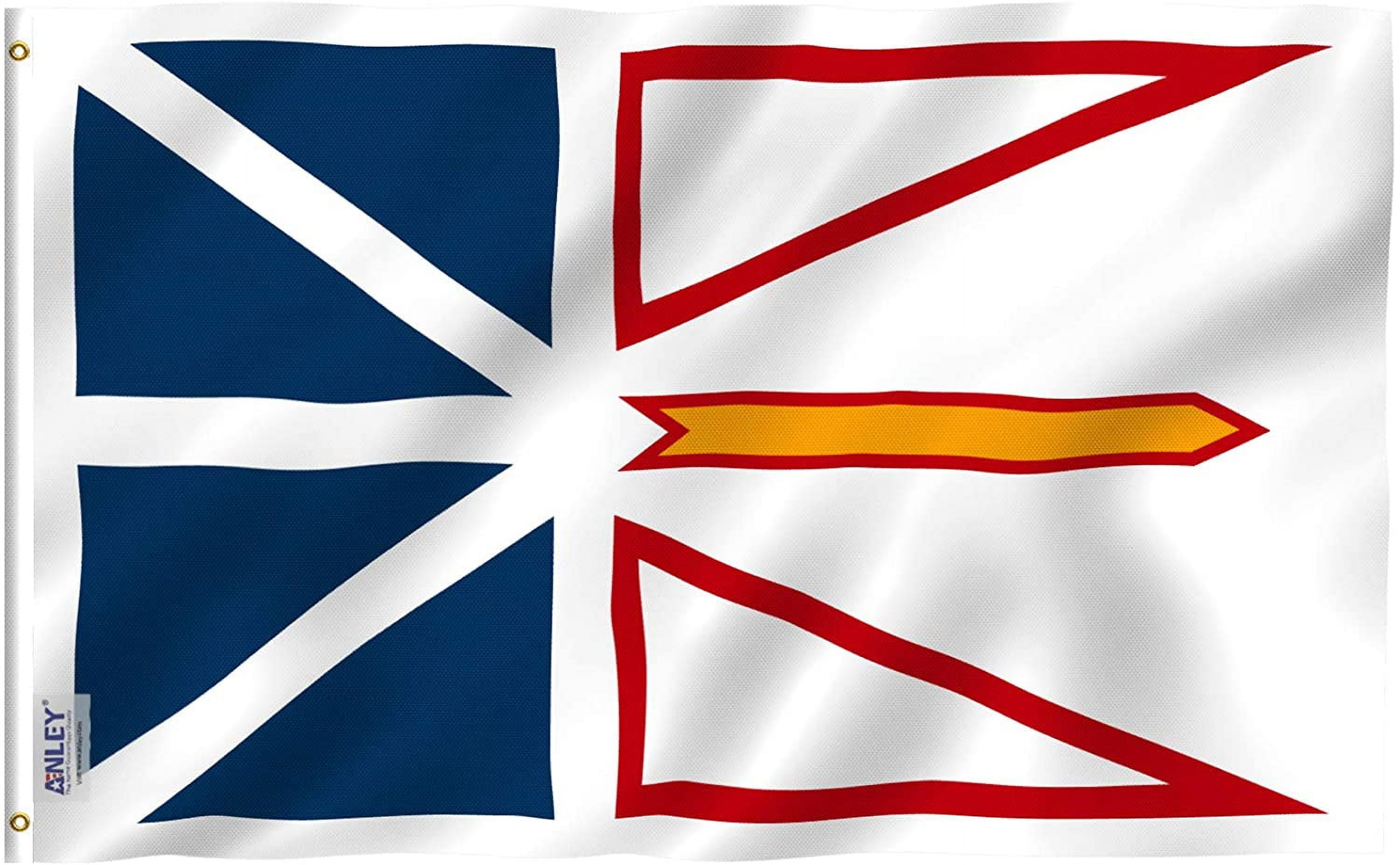 Newfounfland and Labrador flag - Vivid Color and Fade proof - Canadian ...