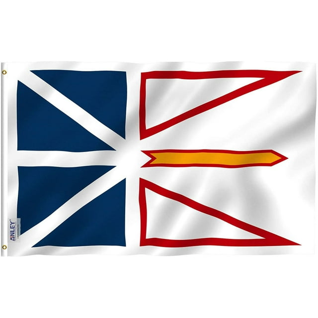 Newfounfland and Labrador flag - Vivid Color and Fade proof - Canadian ...