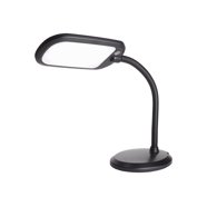 Lite Source Halotech Flexible Adjustable LED Desk Lamp - Black, Space-Saving, 8W - Walmart.com