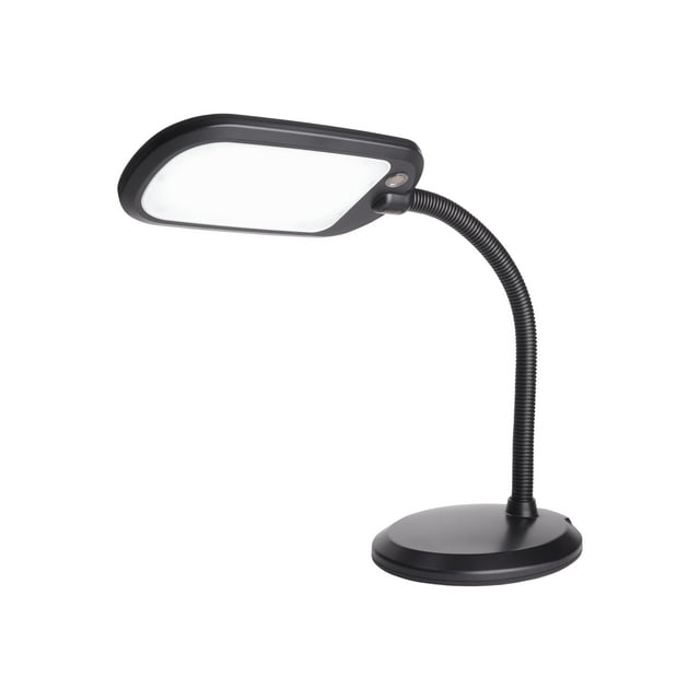 Newhouse Lighting Natural Spectrum LED Desk Lamp ,12 Watts, Black ...