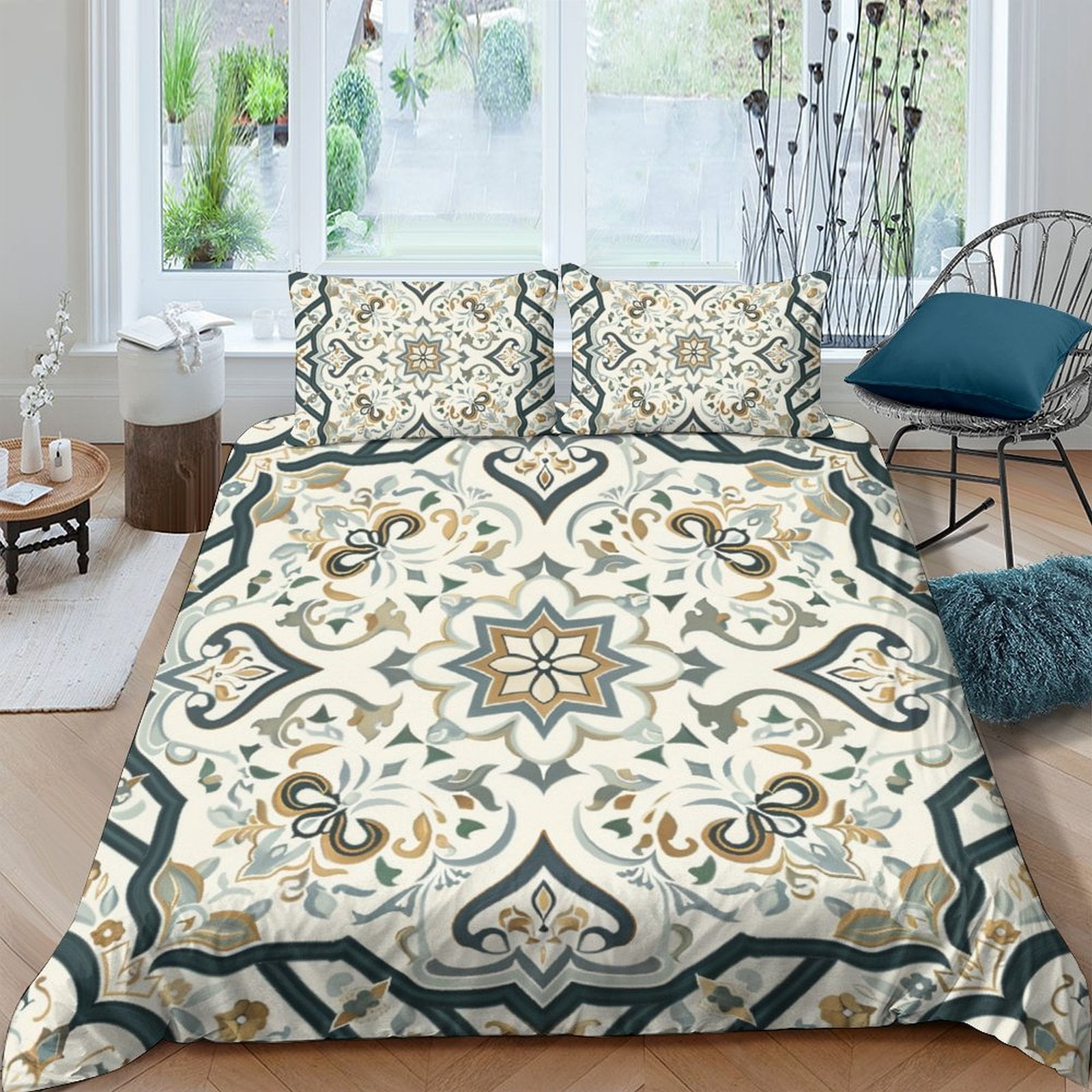 Newly Design Comforter Cover Set Adult Classic Bedding Set with ...