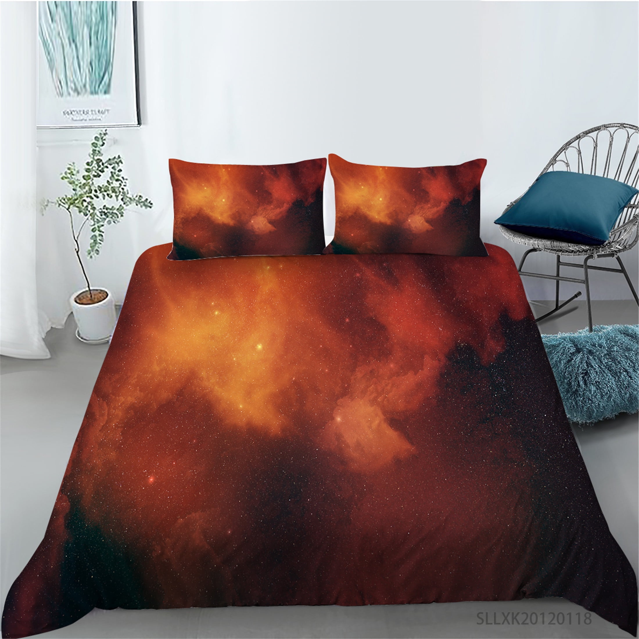 Newly Fashion Creative Home Bedclothes 3D Starry Sky Painting Comforter ...