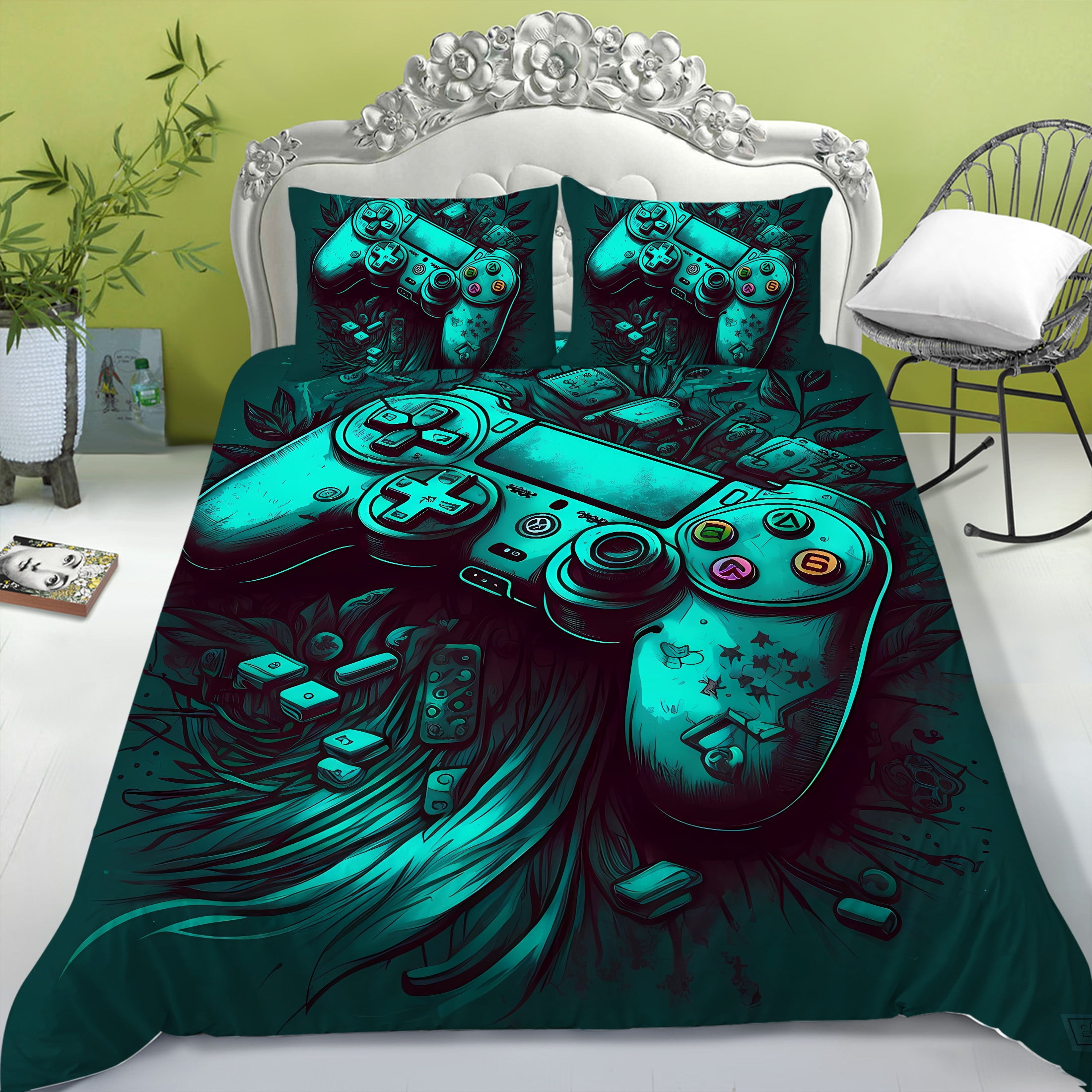 Newly Home Bedclothes PlayStation Elment Cover Set Adult Teen ...