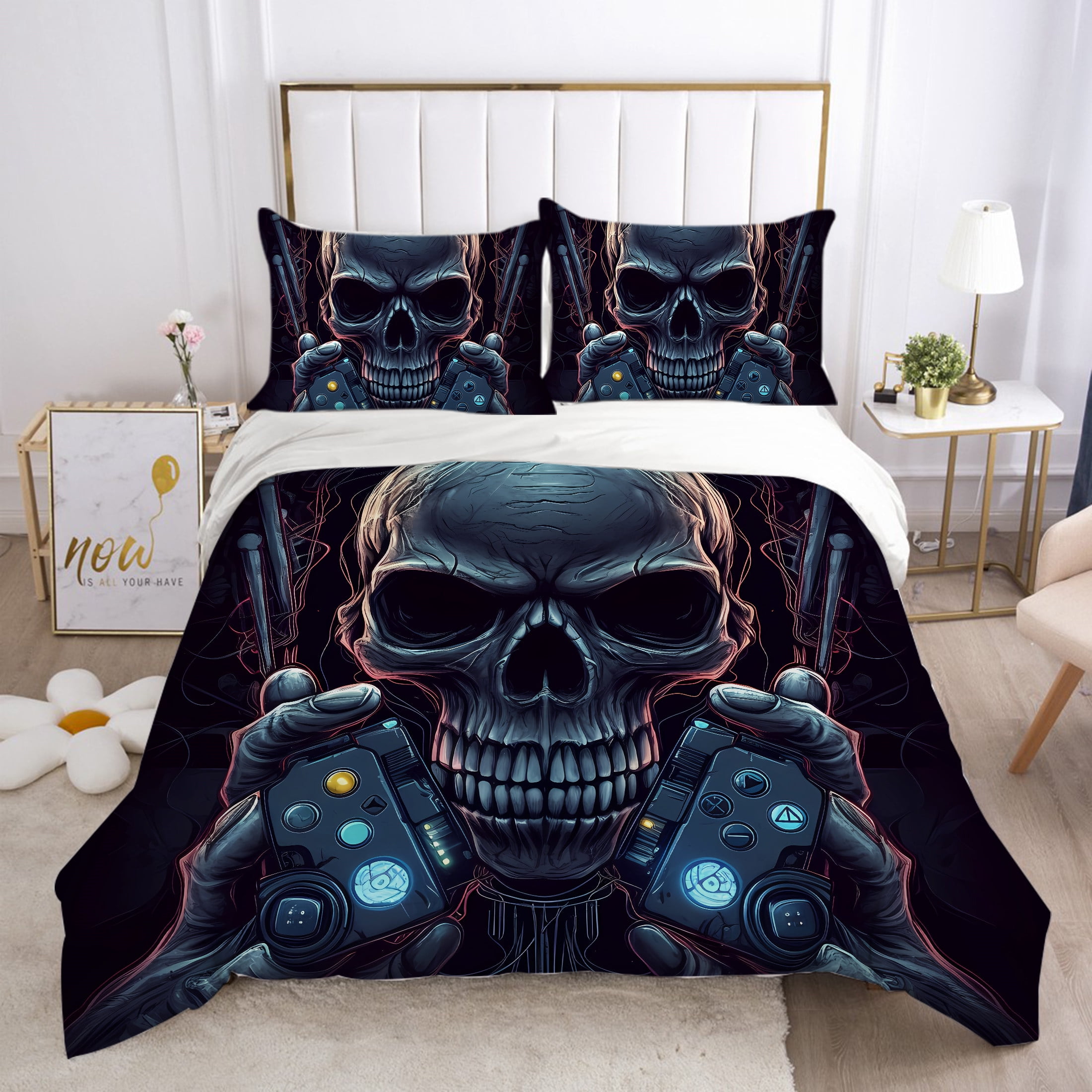 Newly Home Textiles Duvet Cover Video Game Style Design Bed Spreads Boy ...