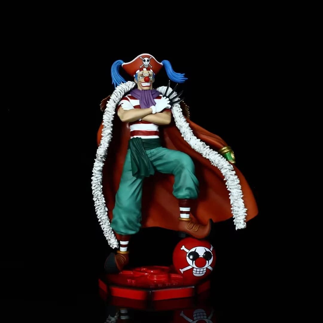 Newly One Piece, 26CM/10.2Inch GK Buggy Anime Statue Clown Buggy Anime ...