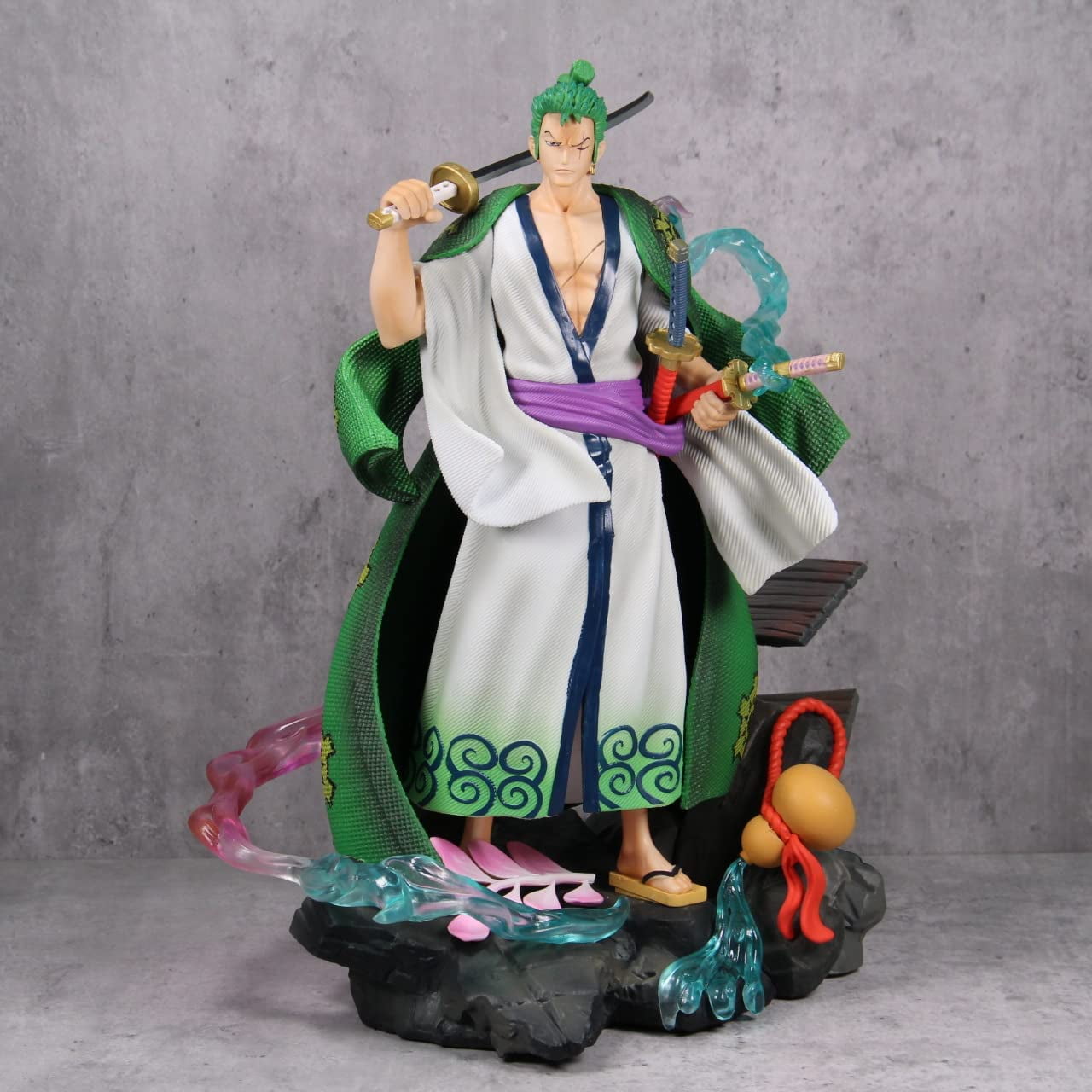 Newly One Piece, 37cm/14.6inch Oversized Phantom Zoro Anime Game ...