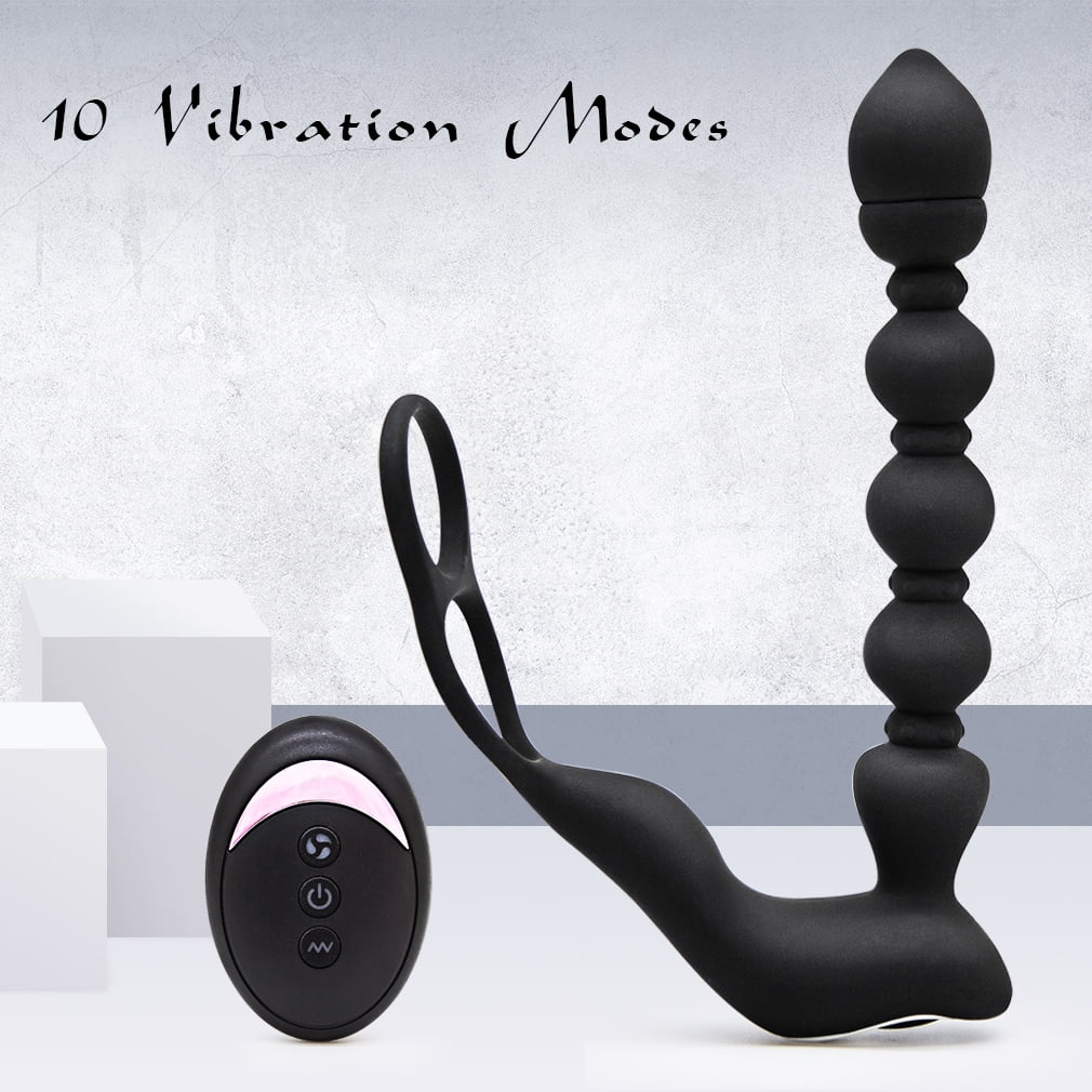 Newly Quiet Anus Plug Butt 10 Vibration Patterns Heating Function With