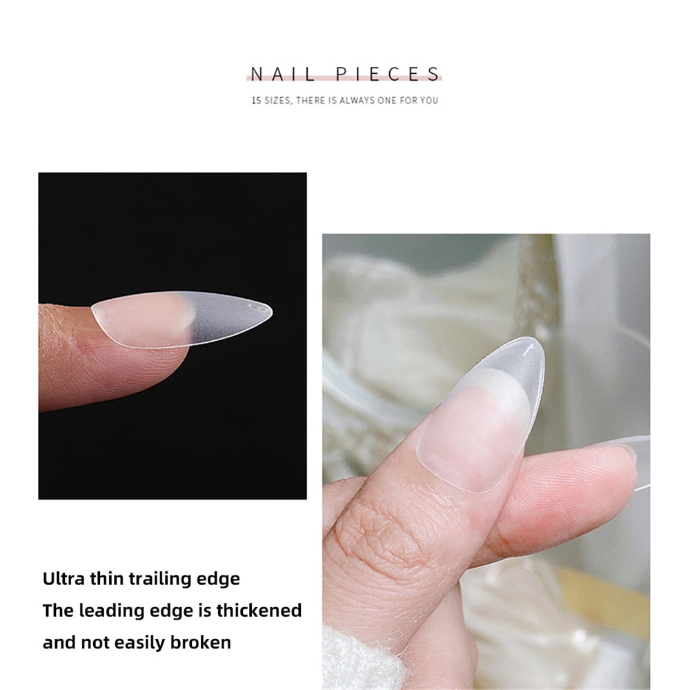 Newly Upgraded Fully Frosted Nail Plate Light And Thin Free From ...