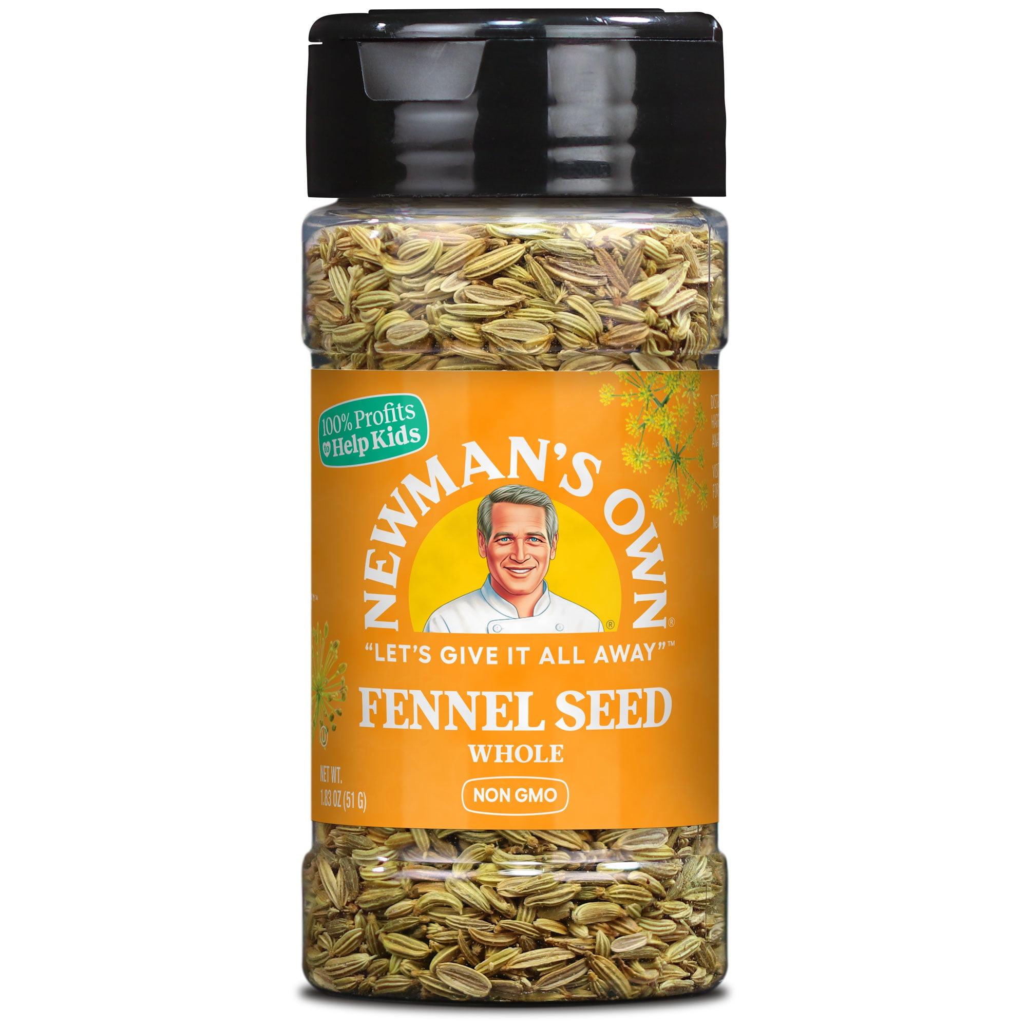 Newman's Own Fennel Seed, Add to baked goods, sausages, roasts, or tea ...