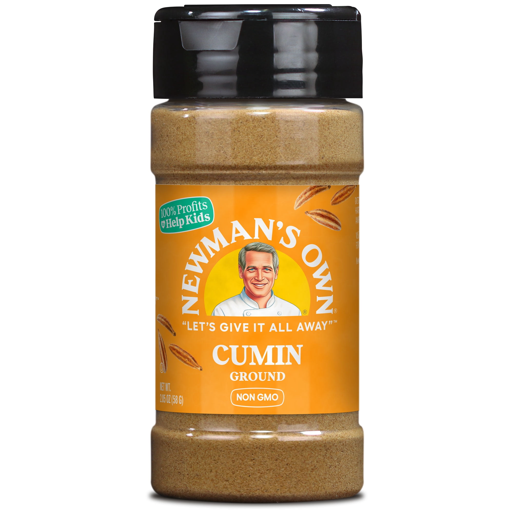 Newman's Own Ground Cumin, Aromatic Spice for Chili, Curries, Stews, 2. ...