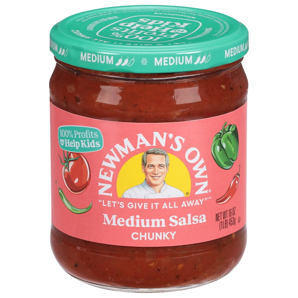 Newman's Own Medium Salsa - Walmart.com