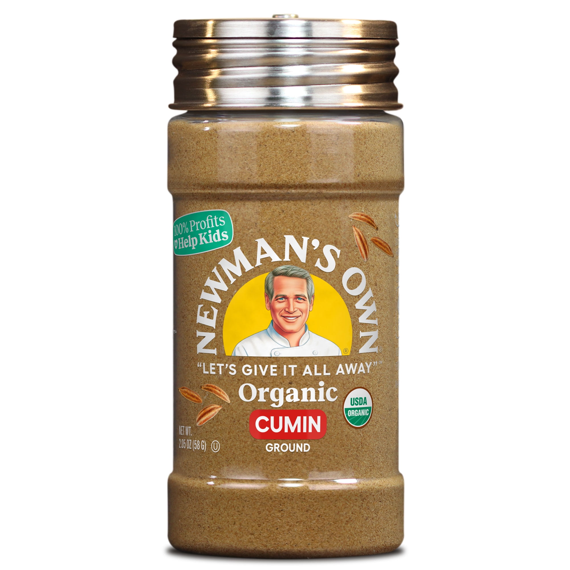 Newman's Own Organic Cumin Ground; USDA Certified Organic; Non-GMO ...