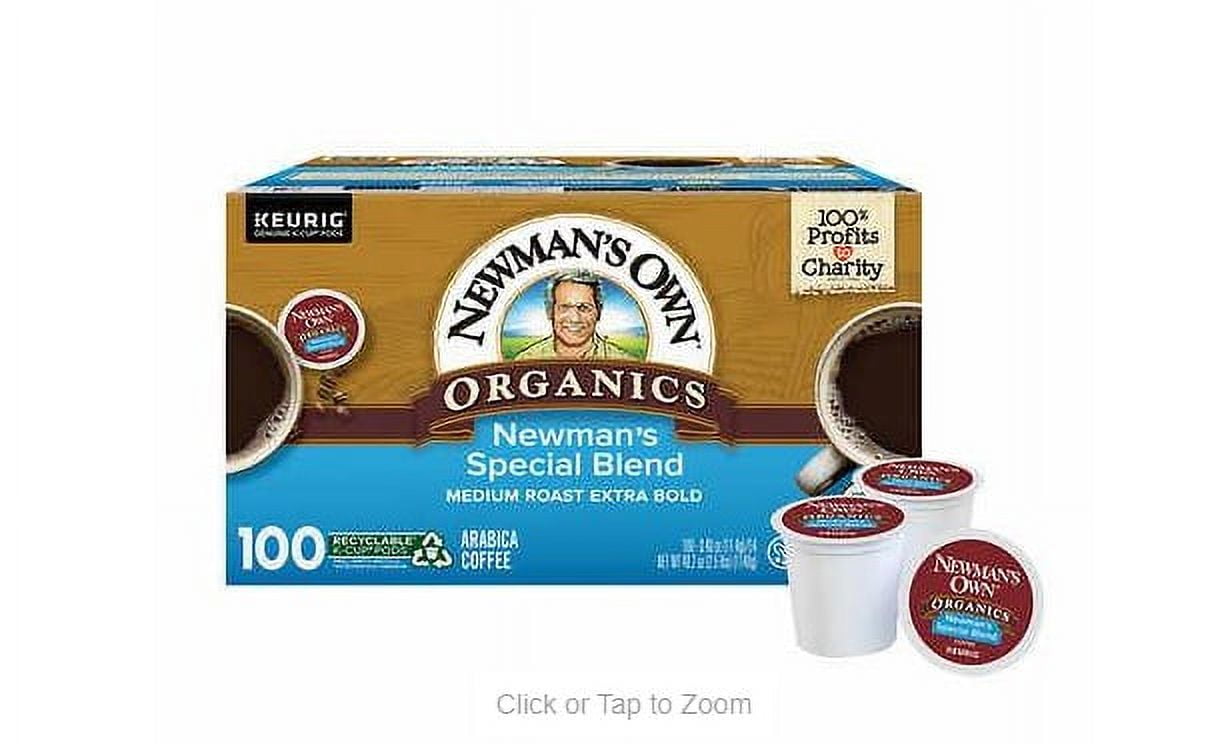 Newman's Own Organics Special Blend Coffee, 100 K-Cup Pods - Walmart.com