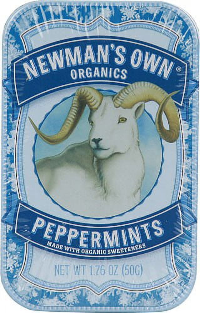Newman's Own Organics Mints Peppermint 1.76 oz - Walmart.com