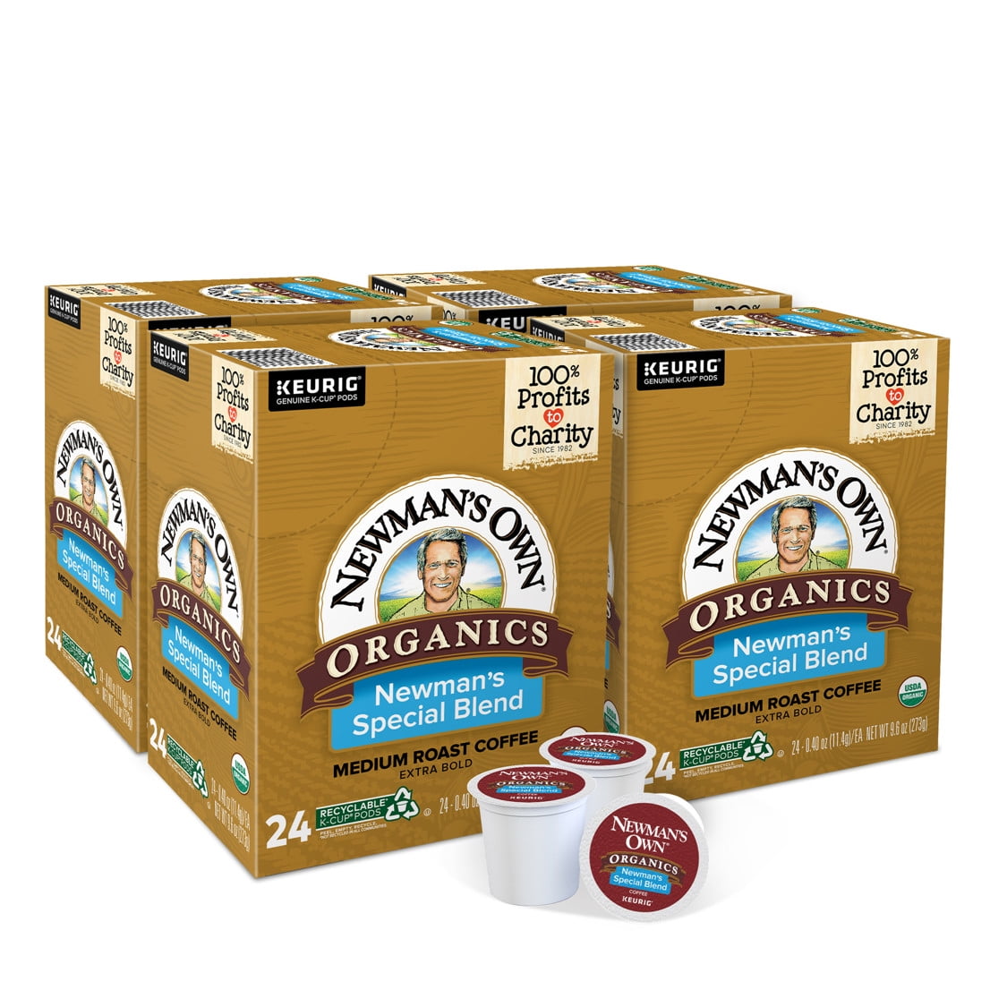 Newman's Own Organics Special Blend Medium Roast Coffee, Fair Trade ...