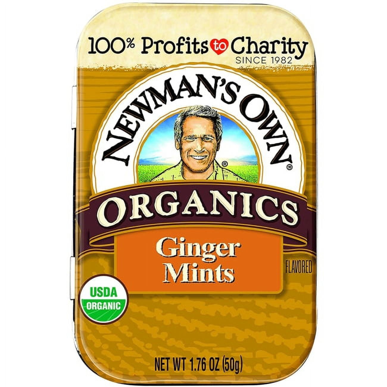 Newman's Own Organics Organic Ginger Mints - 1.76 Ounces - Walmart.com