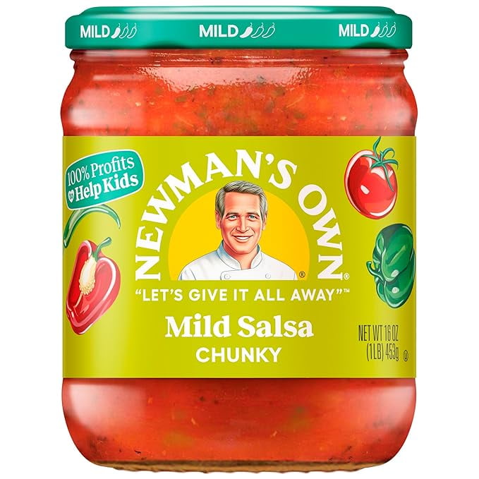Newmans Own Salsa, Mild, 16 Oz ( Pack of 3 ) - Walmart.com