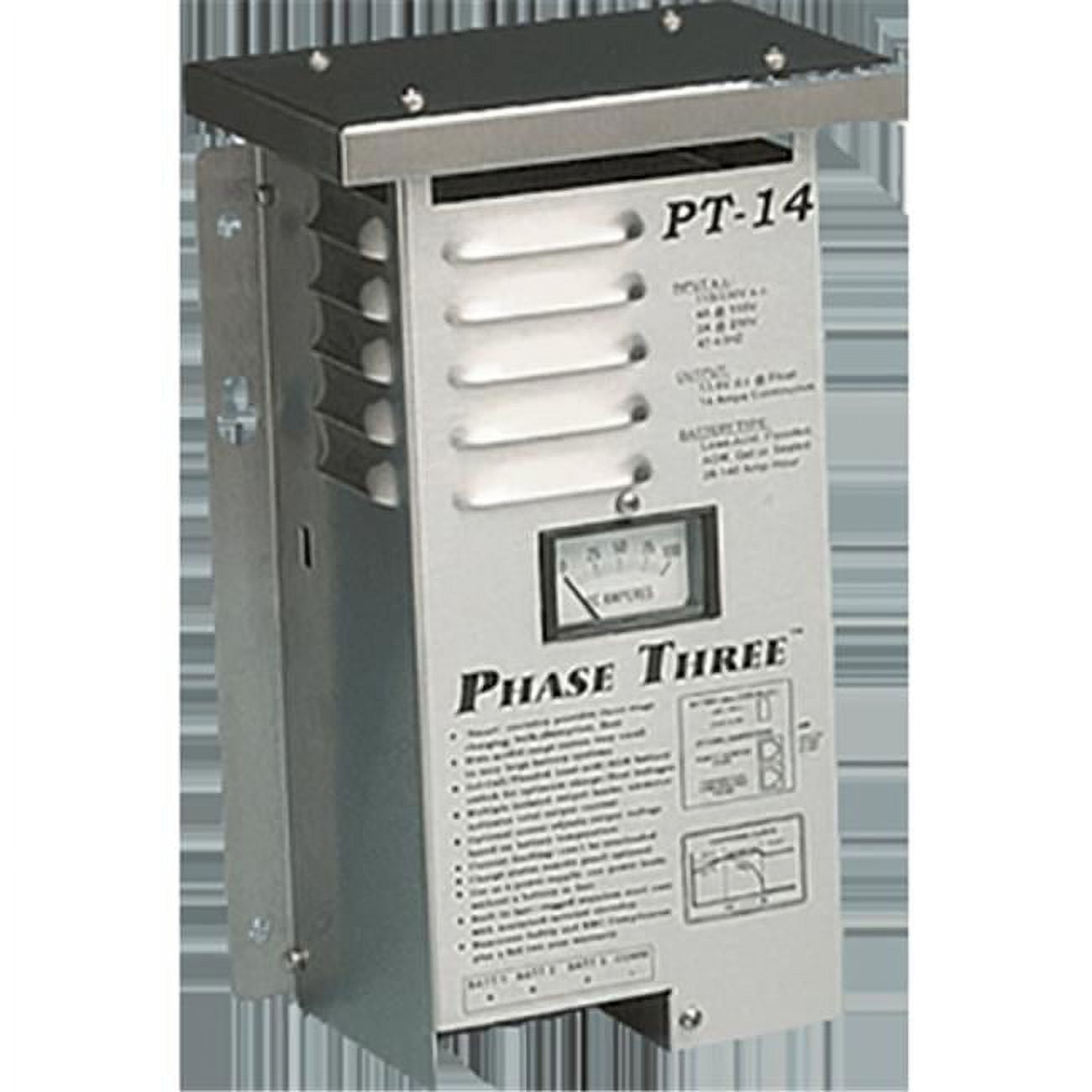 Newmar 12V 14A Phase Three PT Series 3 Bank Battery Charger - Walmart.com