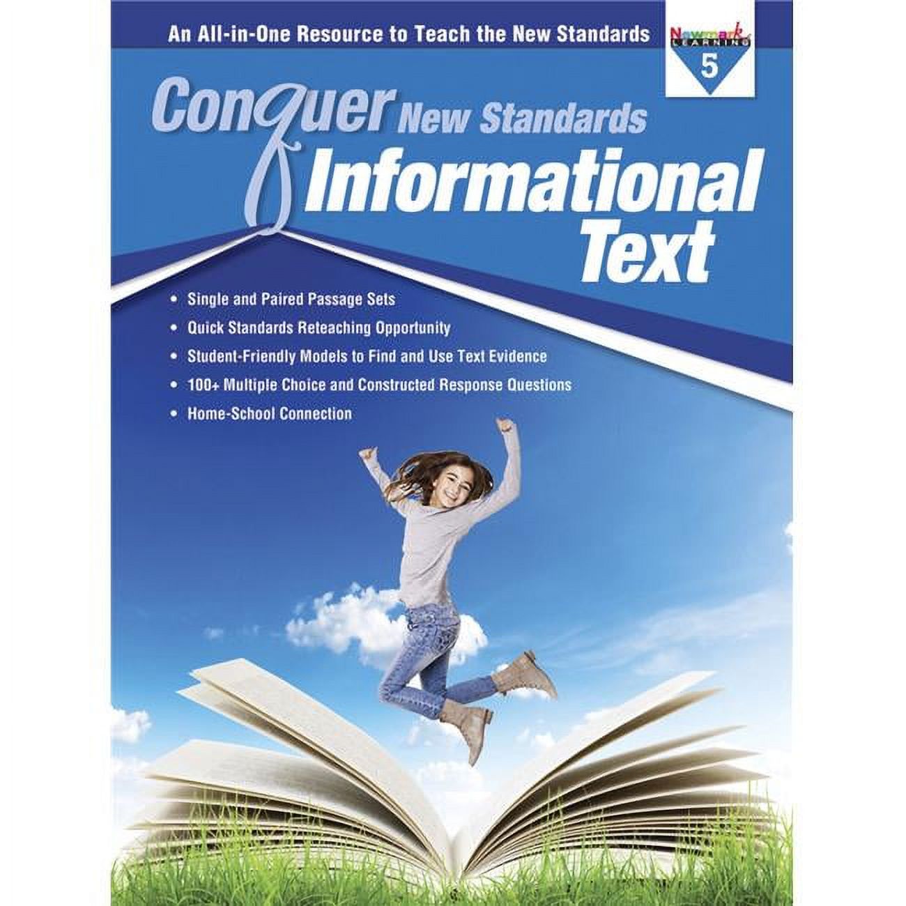 Newmark Learning 1567345 Conquer New Standards Book, Informational Text ...