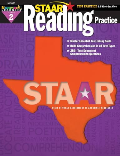 Newmark Learning Grade 2 STAAR Reading Practice Aid - Walmart.com