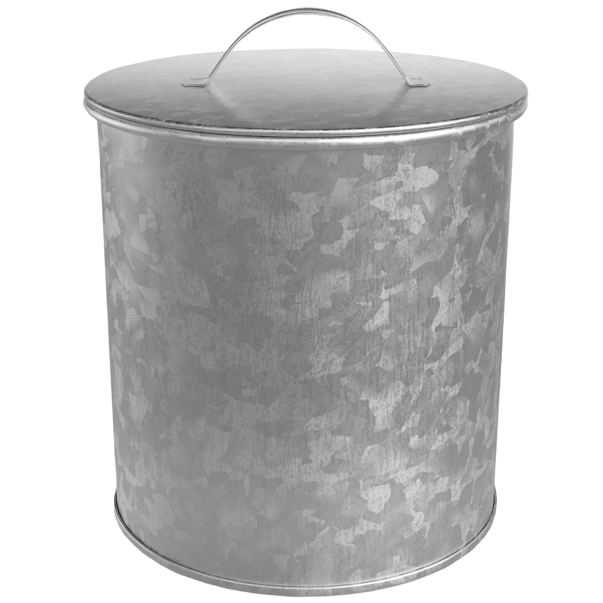 Newport Galvanized Metal Canister | Dry Food Storage Container ...