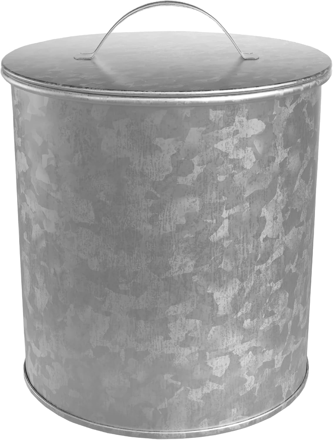 Newport Galvanized Metal Canister | Dry Food Storage Container ...