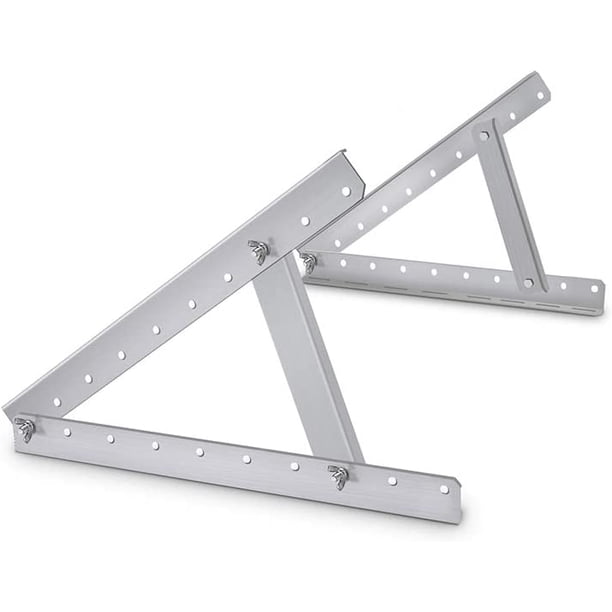 Newpowa Adjustable Solar Panel Tilt Mount Brackets Kit Folding Tilt ...