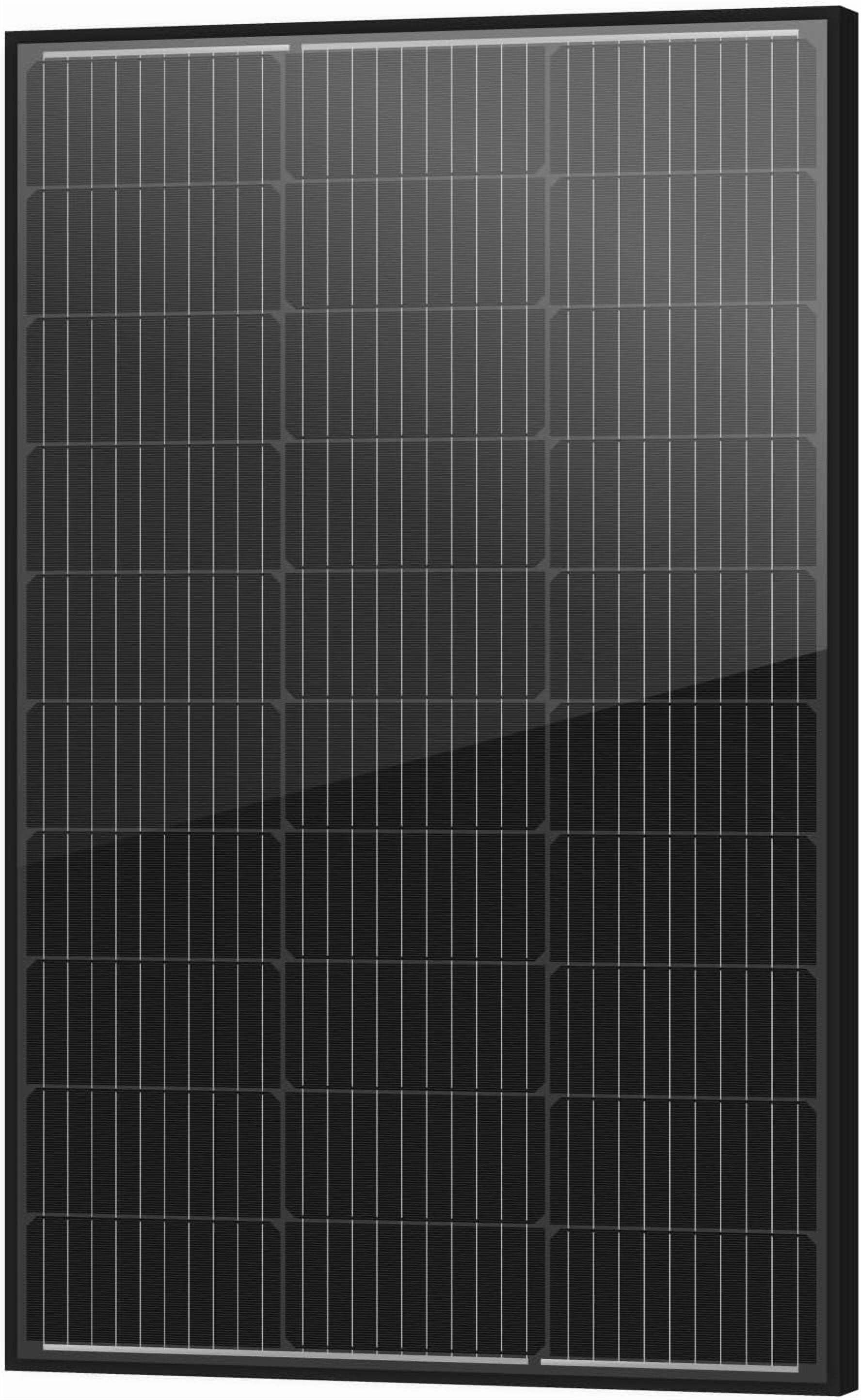 Newpowa Bifacial 100W 12V Solar Panels 10BB Monocrystalline 100 Watt 12 ...