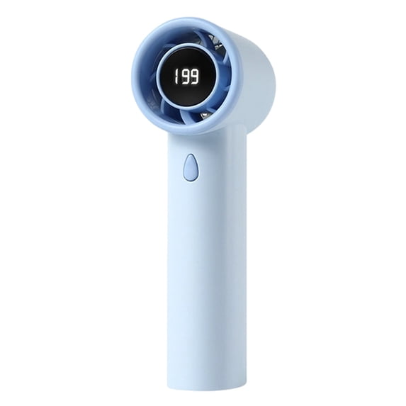 News Handheld Mini Small Fan Digital Display High-Speed 199-Speed ...